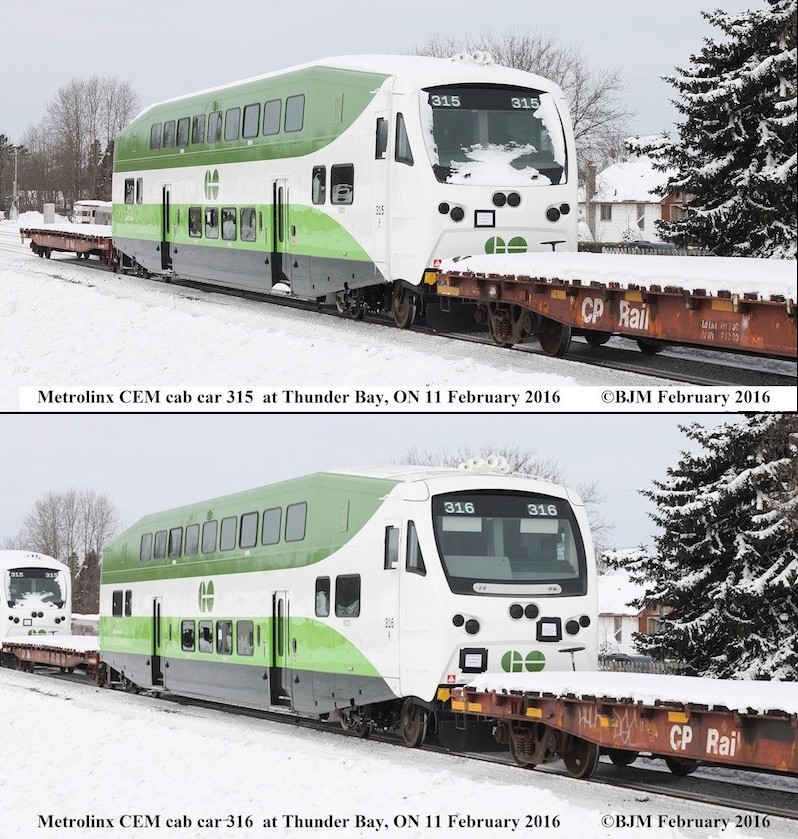 Canadian Railway Observations AMT GO